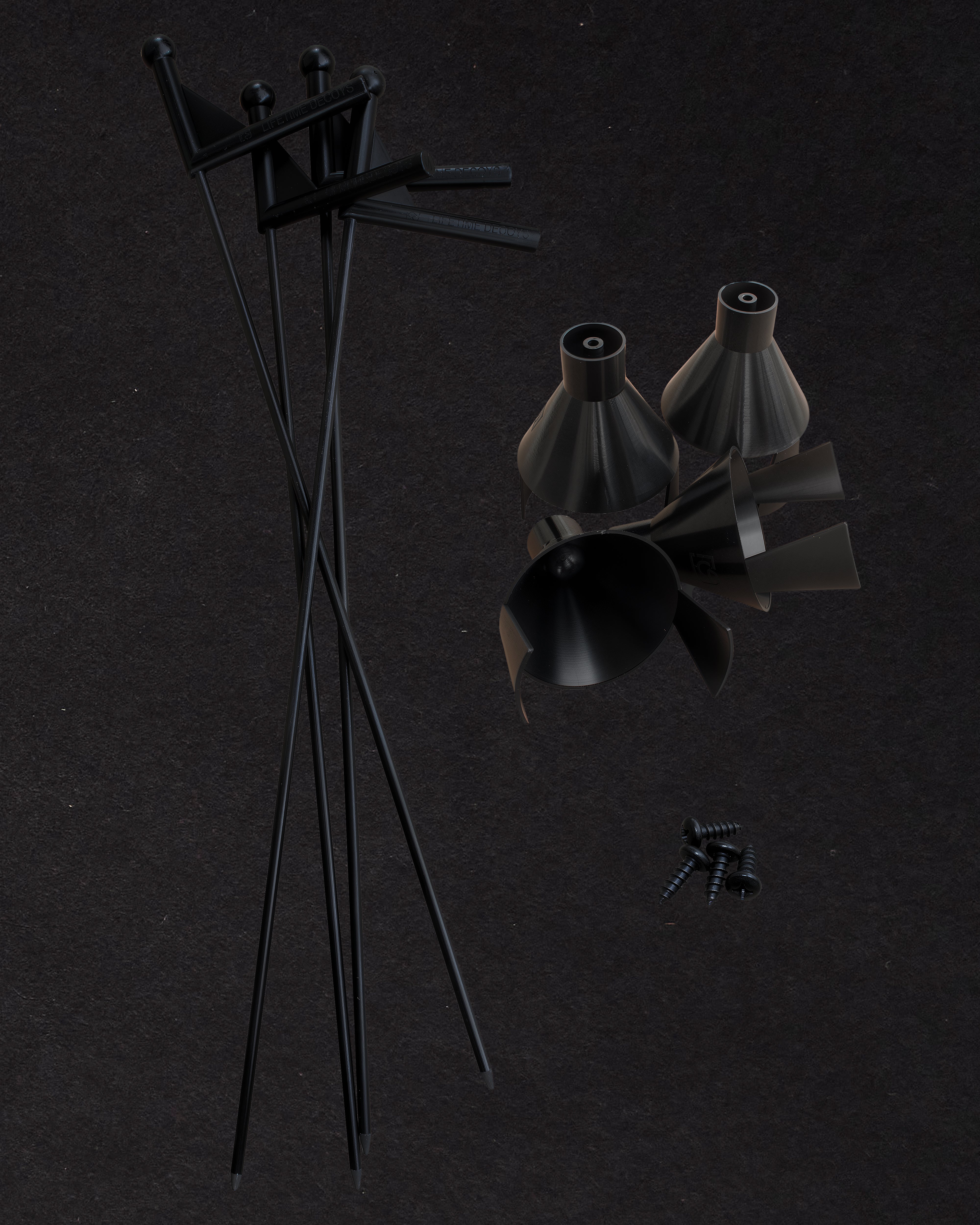 Natural Movement Stake and Cone 4 Pack